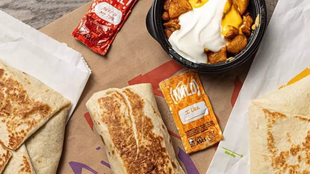 Taco Bell menupunkter