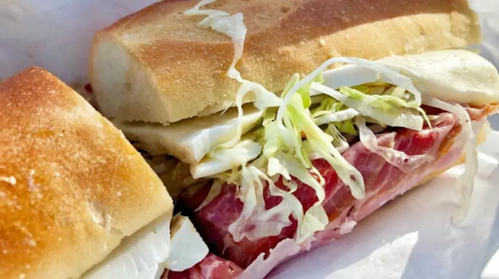 Italian Hoagie Sandwich