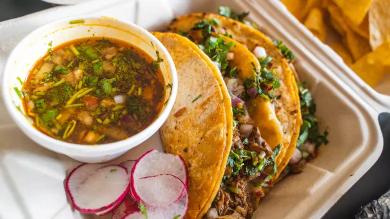 Birria tacos