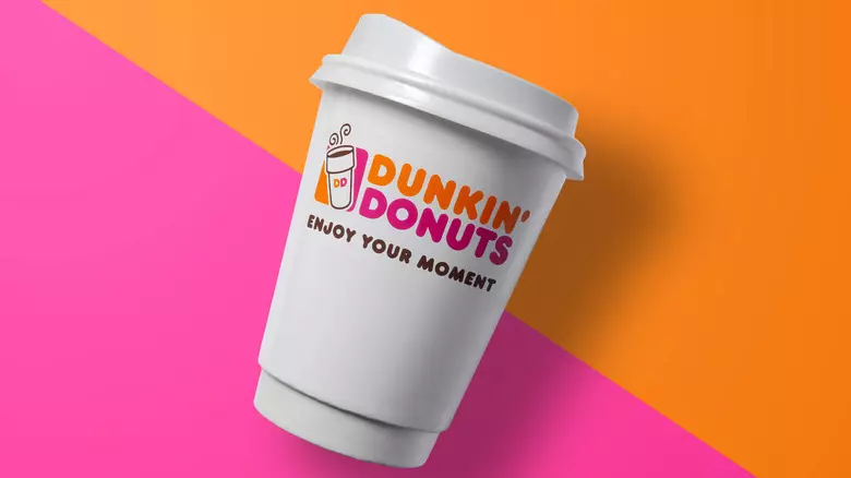 In bakje kofje fan Dunkin'