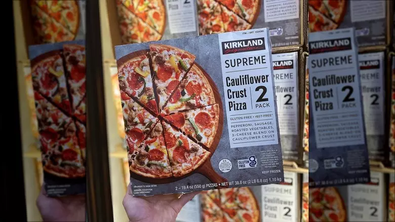 Pizza in crosta di cavolfiore firmata Kirkland Signature