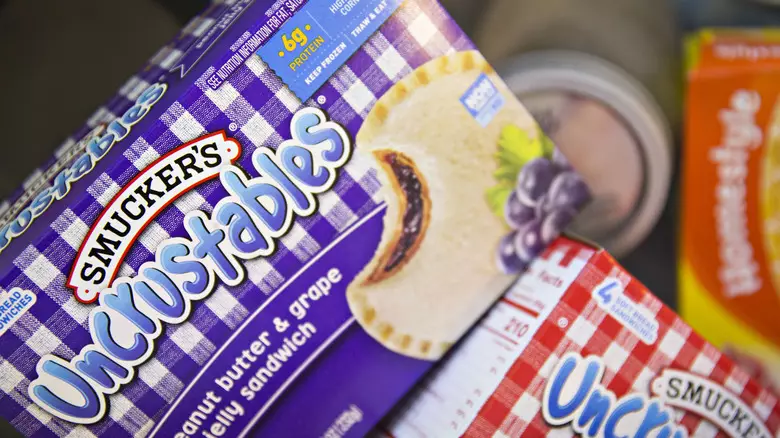 Karbid Smuckers Uncrustable võileivad