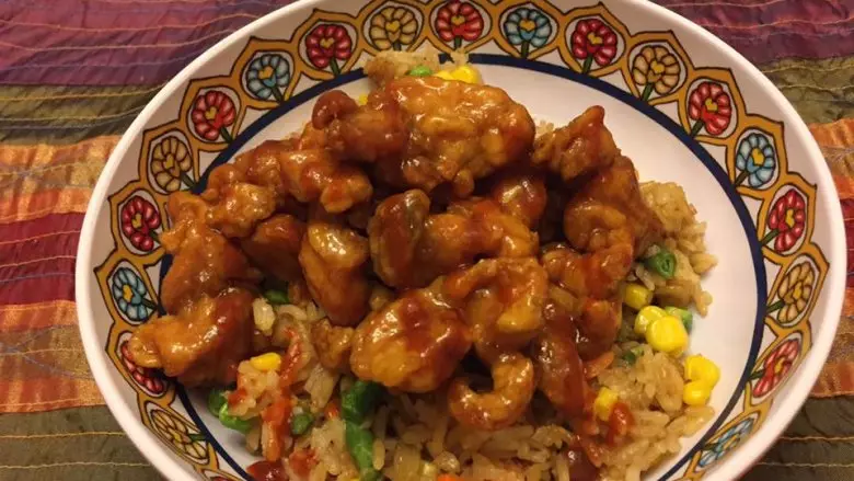 Mandarin Orange Chicken ni Trader Joe