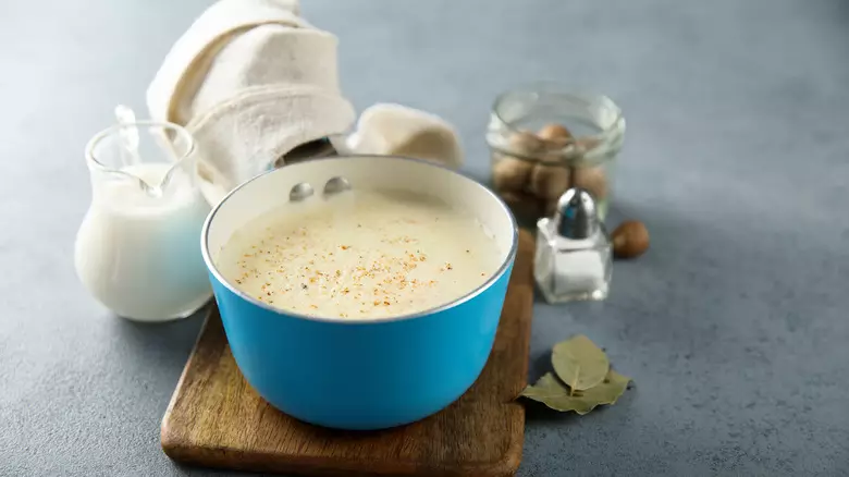 Sauce béchamel en pot