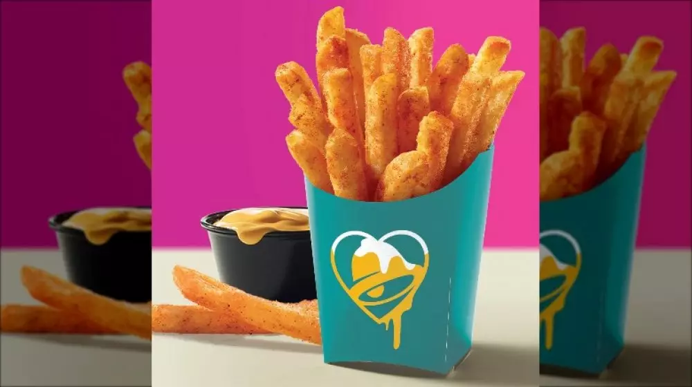 Objednávka Nacho Fries od Taco Bell