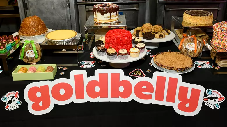 Goldbelly dessert feest display