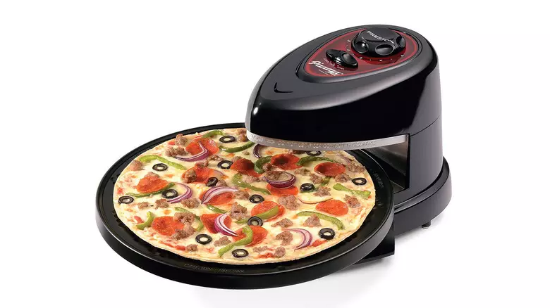 forno de pizza rotativo