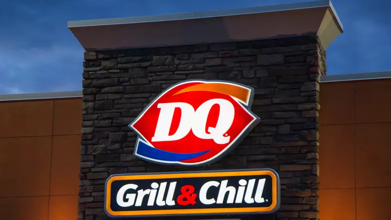 Dairy Queen restorāna ārpuse