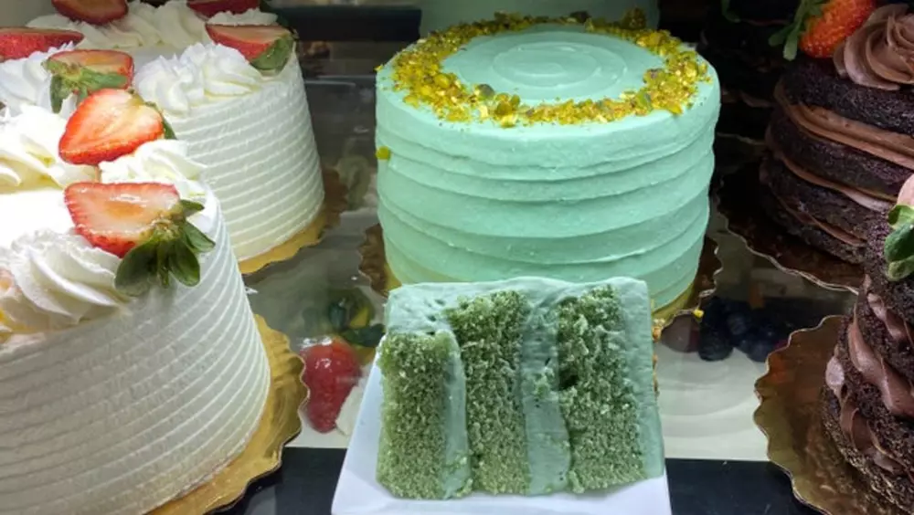 Whole Foods 'Pistachio Chantilly Cake
