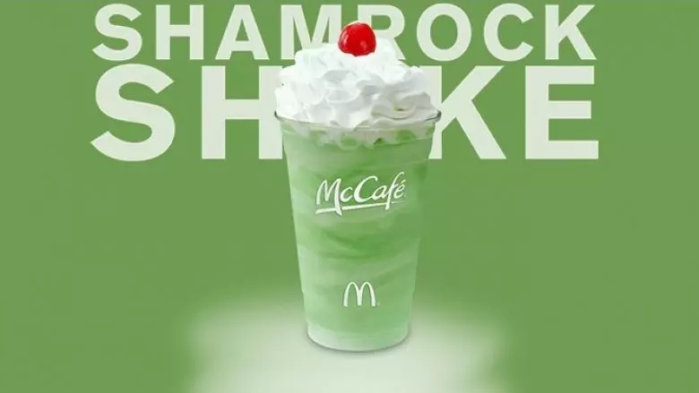 Shamrock shake