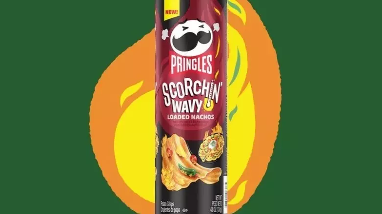 Pringles Scorchin' Dalgalı Yüklü Nachos