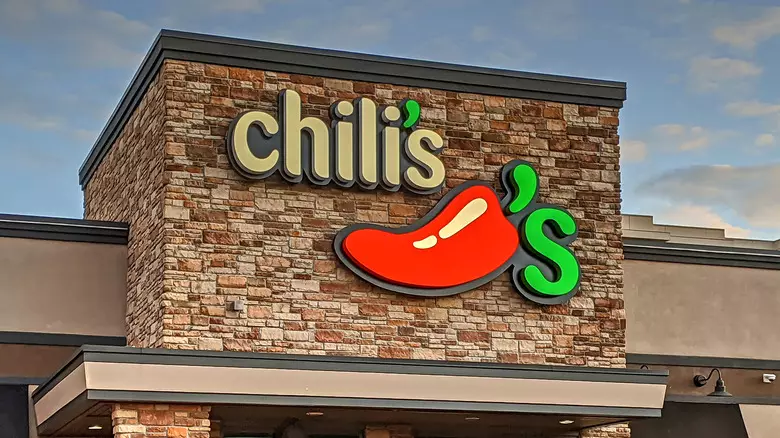 Buiten een Chili's outlet