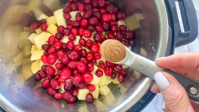 ajouter de la cannelle à Instant Pot