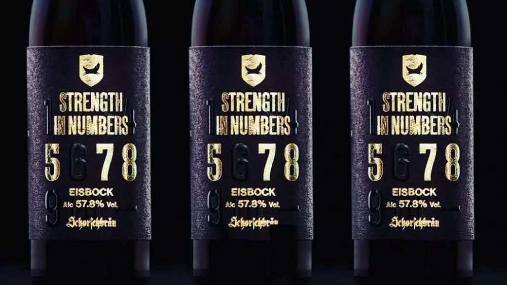 Bottles of Strength in Numbers, дүйнөдөгү эң күчтүү сыра