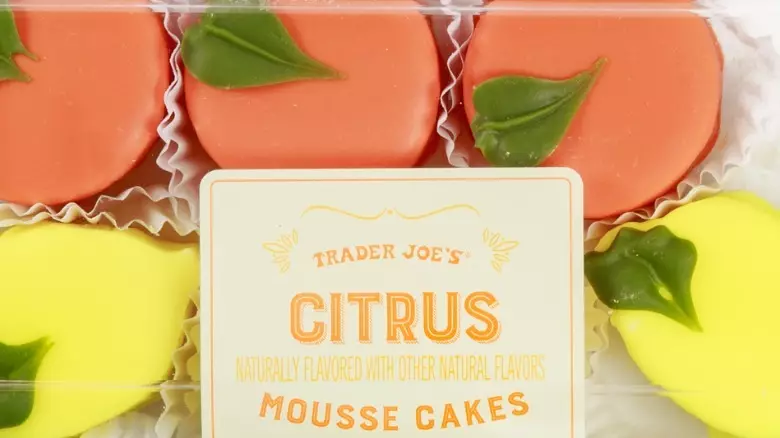 Pasteles de mousse de cítricos de Trader Joe