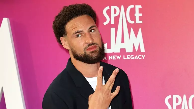 Klay Thompson by Space Jam