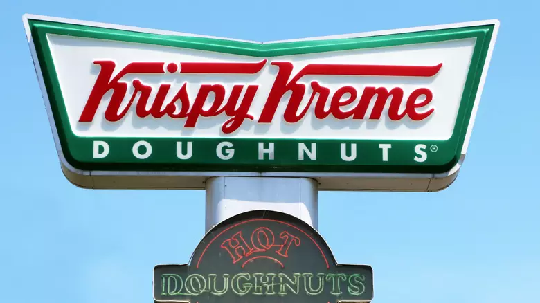 Krispy Kreme donuts ka lebokoseng