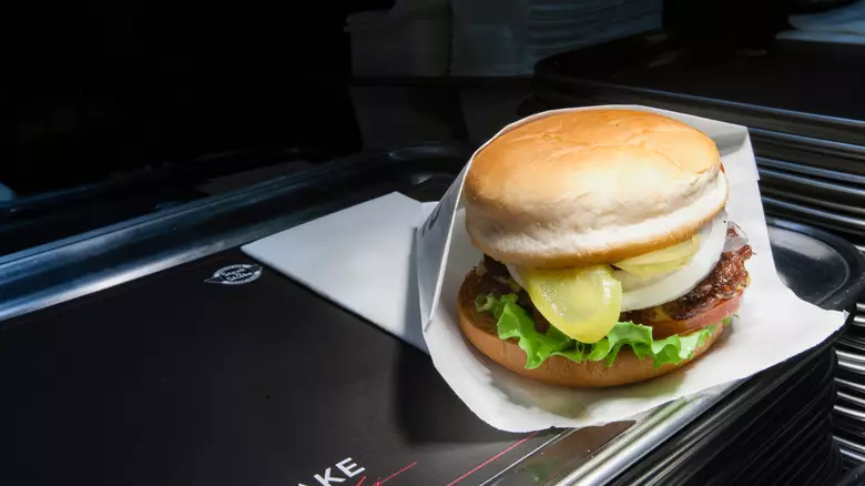 Steak 'n Shake steak burger