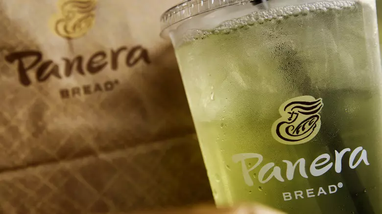 Panera mkate iced wobiriwira tiyi