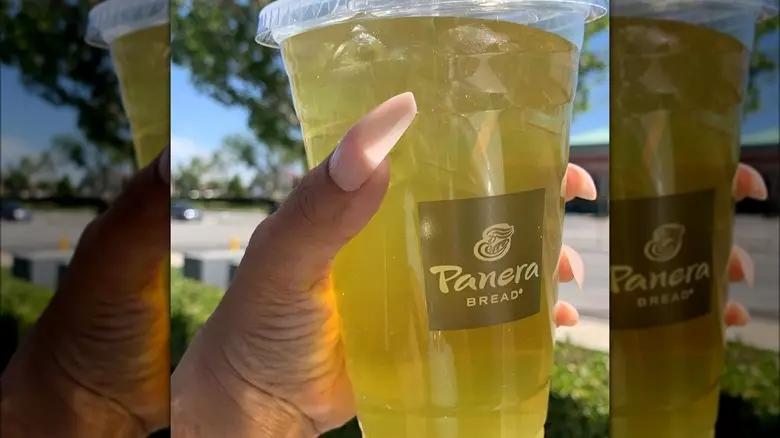 Tiyi wobiriwira wa Panera