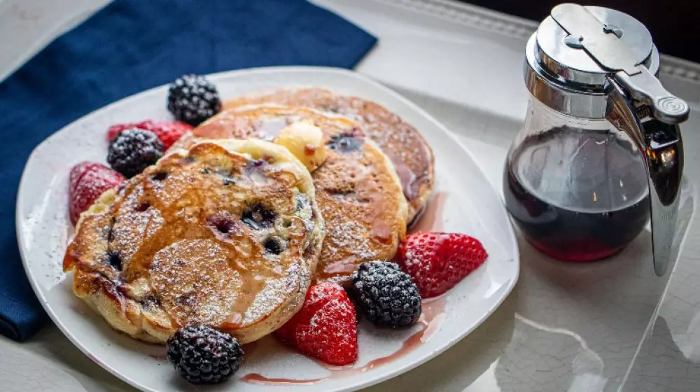 Blueberry pancake