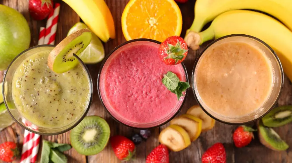 smoothie de frutas