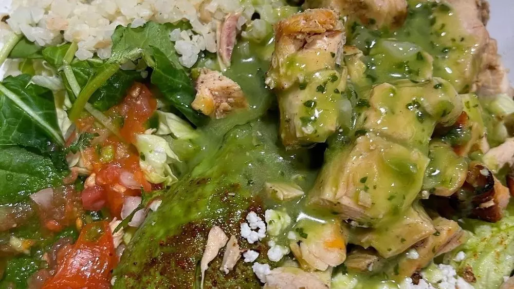 El Pollo Loco avocado salsa