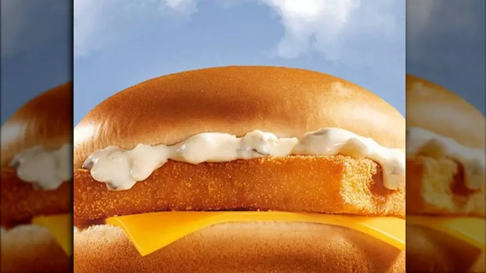 filet-o-fish فاسٹ فوڈ کا اشتہار