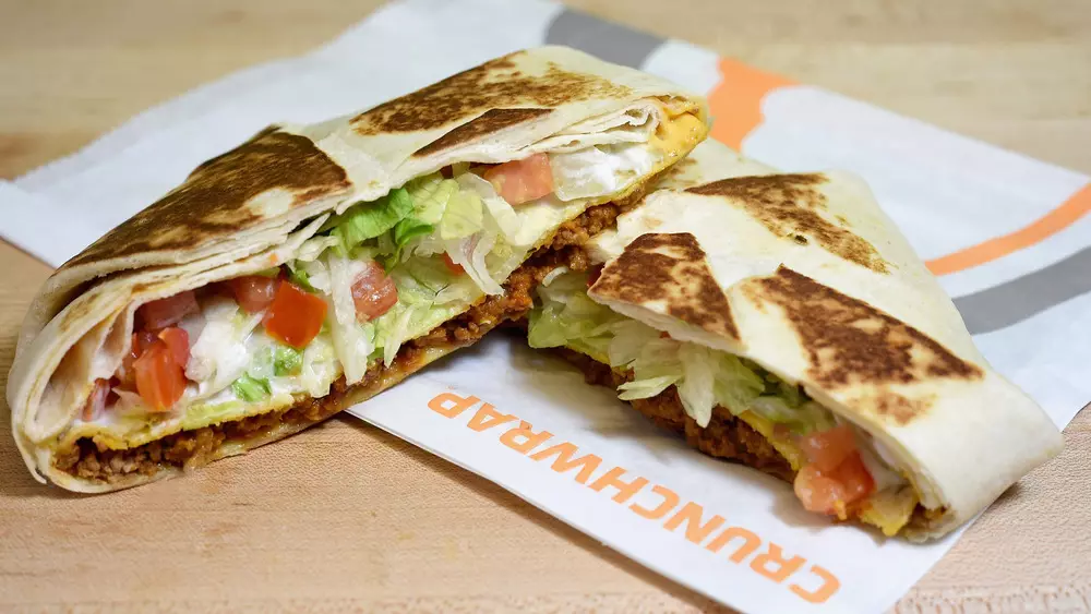 crunchwrap سپریم فاسٹ فوڈ