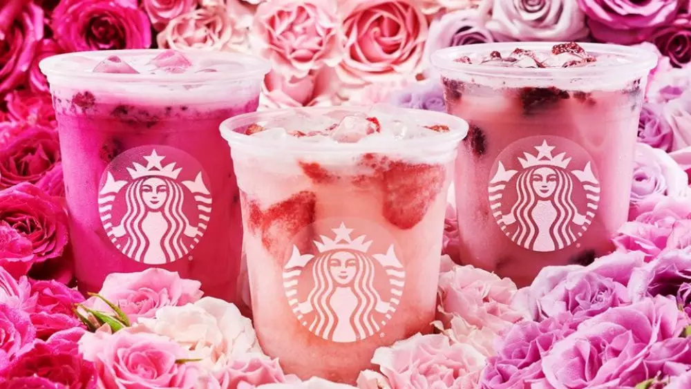 Pink Starbucks içkiləri