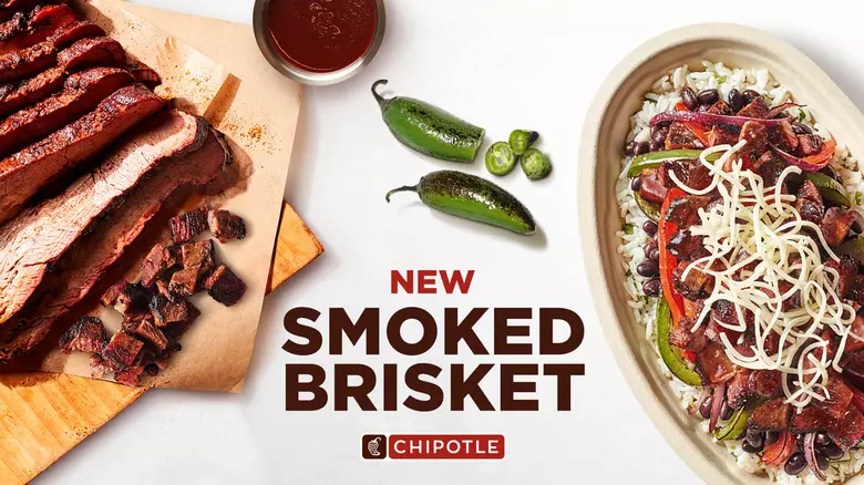 Chipotle se nuwe gerookte bors-spyskaart-opsie