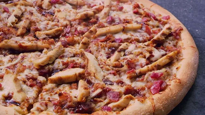 BBQ huku Bacon Pizza