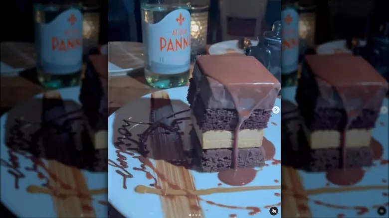 Pastel de chocolate del restaurante de Britney Spears