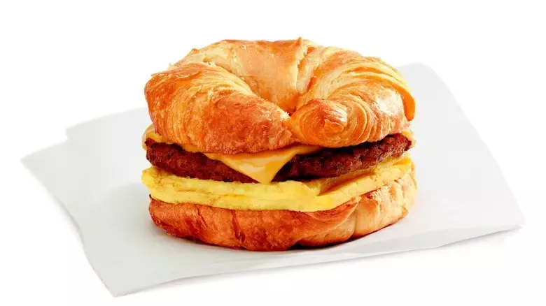 burgerový kráľ Croissan'wich