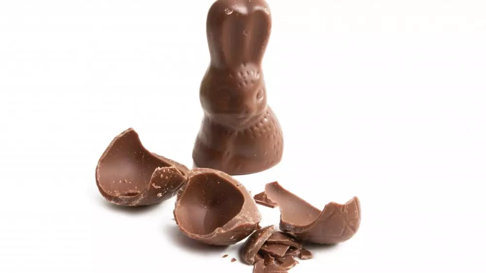 Conillet de Pasqua de xocolata buida