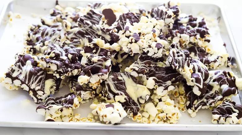 Schockela Popcorn op Pan