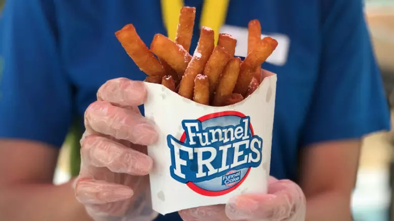 cedar point sandusky ohio funnel cake frites