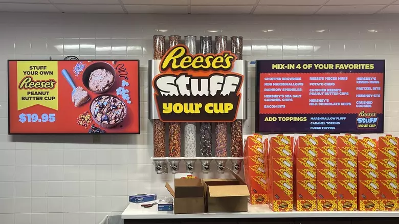 reese's stuff your cup تجربه چاکلیټ ورلډ hershey herseypark peanut butter