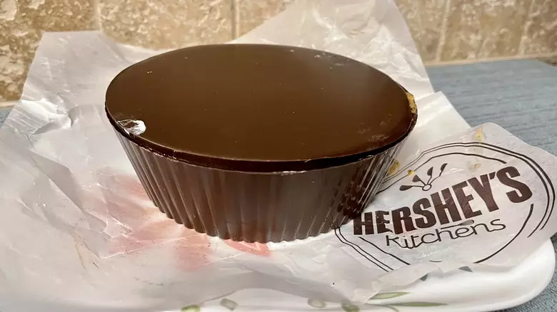 reese's stuff your cup تجربه چاکلیټ ورلډ hershey herseypark peanut butter