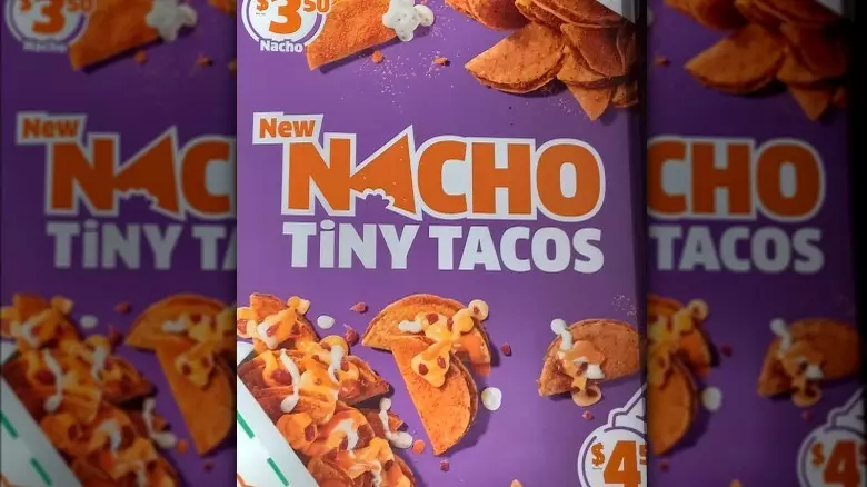 Annonse for Nacho Tiny taco