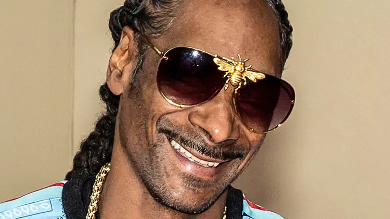 Snoop Dogg s úsměvem