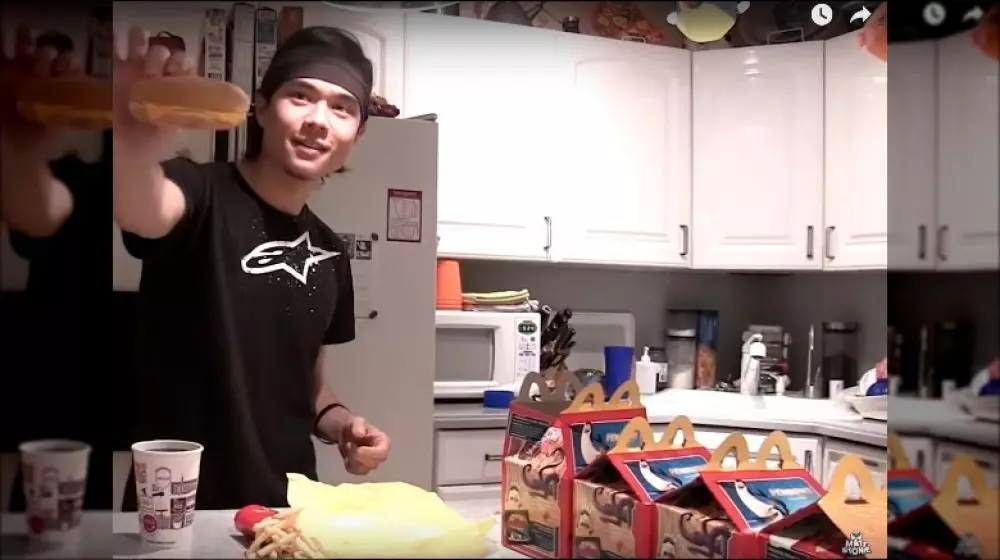 Tantangan Happy Meal Matt Stonie