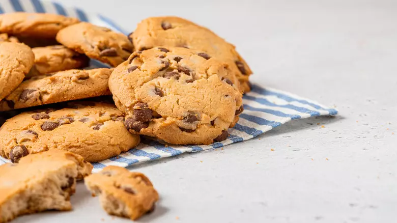 Coklat chip cookies