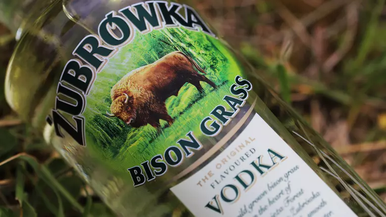 Marka tal-vodka Pollakka Zubrowka