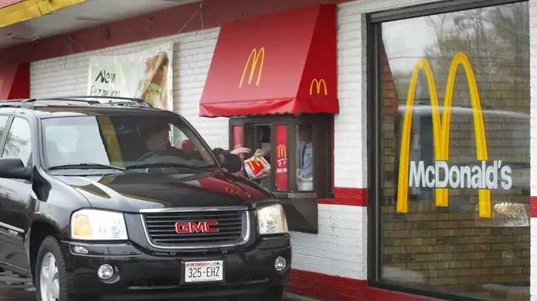 McDonald's drive-through