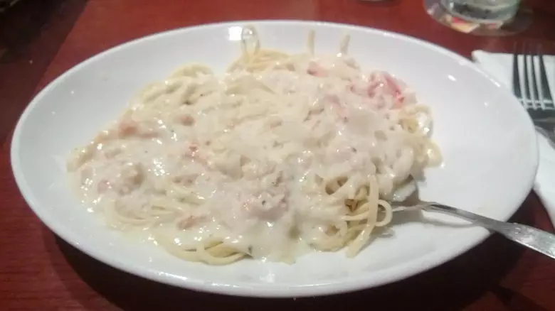 Keuyeup Linguine Alfredo