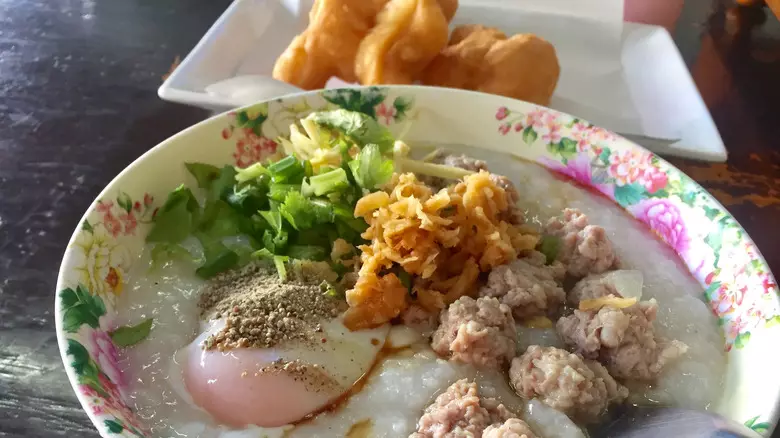 congee donuts awada Thailand Asia