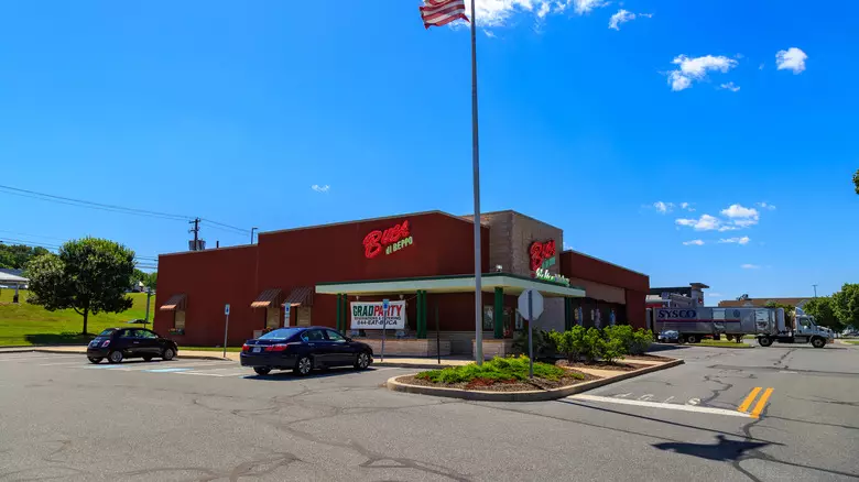 Buca Di Beppo leerer Parkplatz