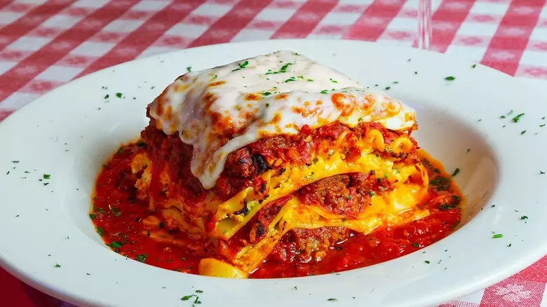 Lasagne zu Buca Di Beppo