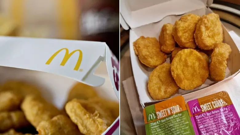 mcdonald's mcnuggets noi și Irlanda